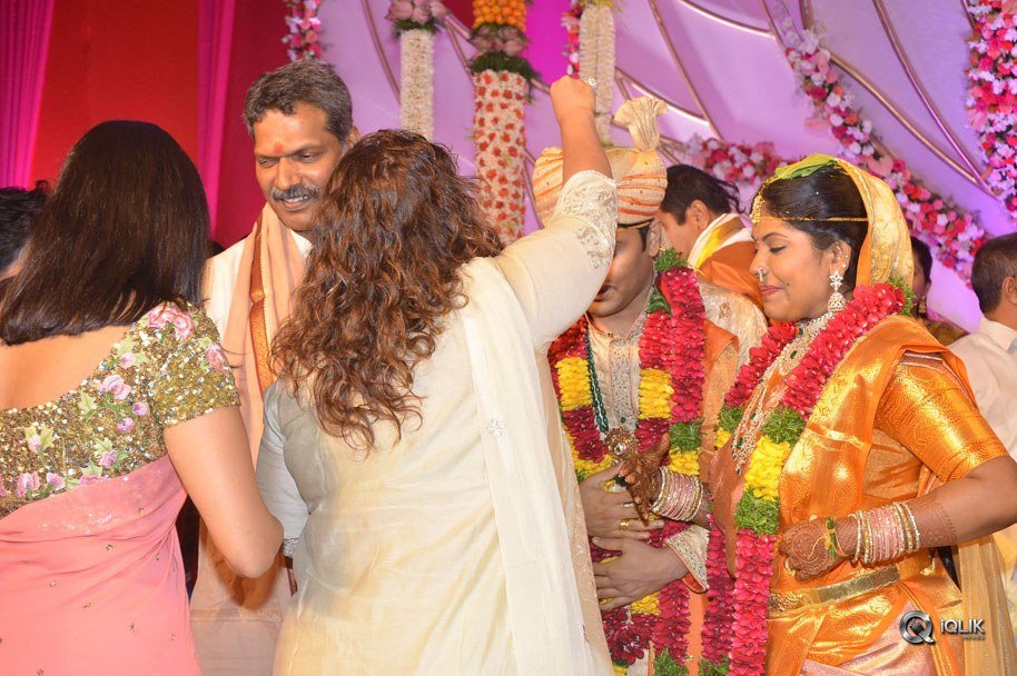 Celebs At Producer Shyam Prasad Reddy Daughter Wedding
